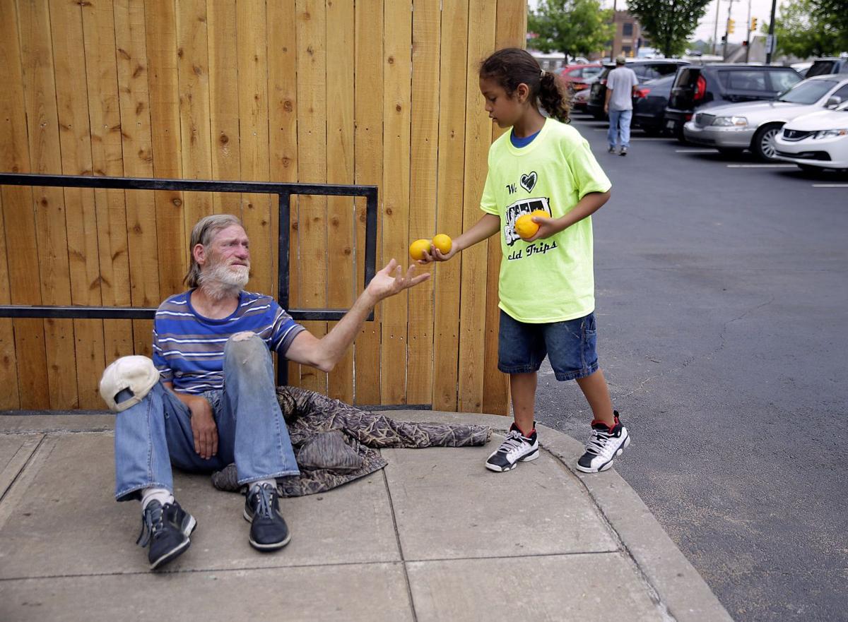 Kids learn important lessons while helping homeless people during ...