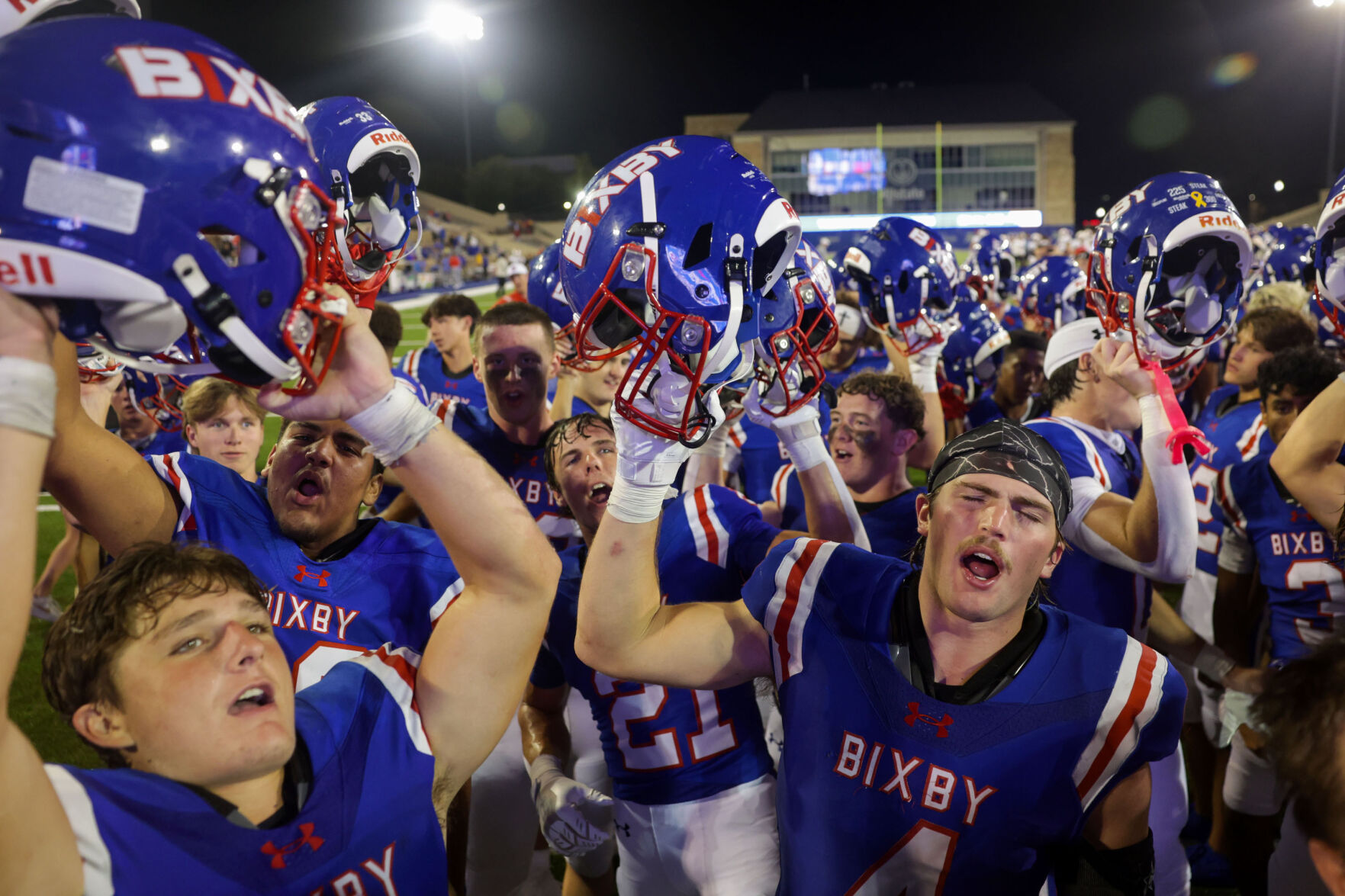 Photos: Bixby dominates Owasso to open season