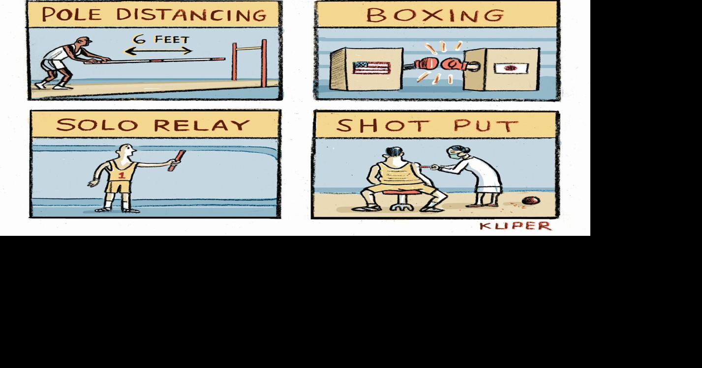 Cartoon: The safe Olympics