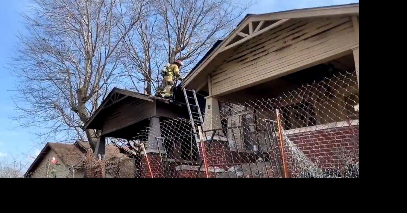 Woman rescued, nine people displaced following duplex fire west of downtown