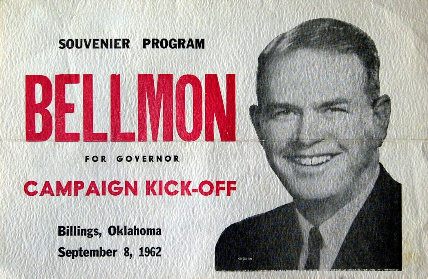 Oklahoma's first Republican governor elected in 1963
