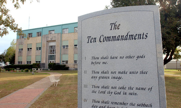 Ten Commandments lose in court