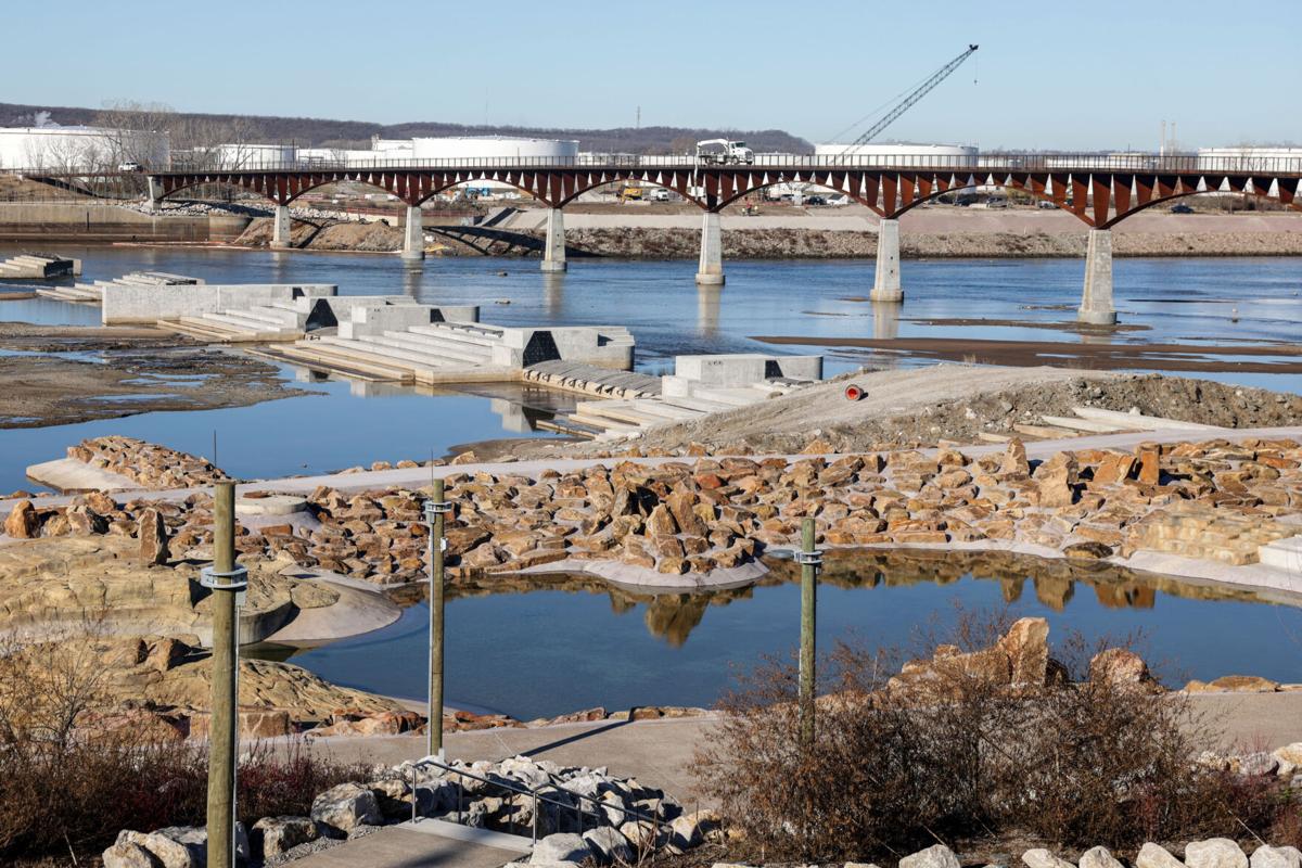 Tulsa's Zink Dam, pedestrian bridge preparations underway