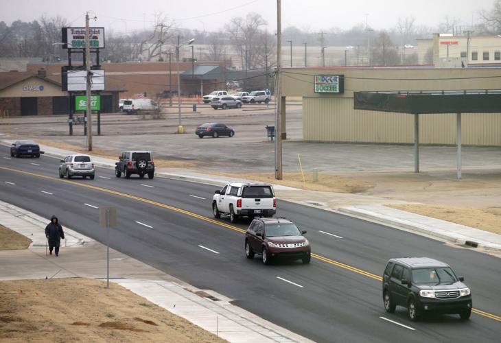 Jenks completes Main Street widening project