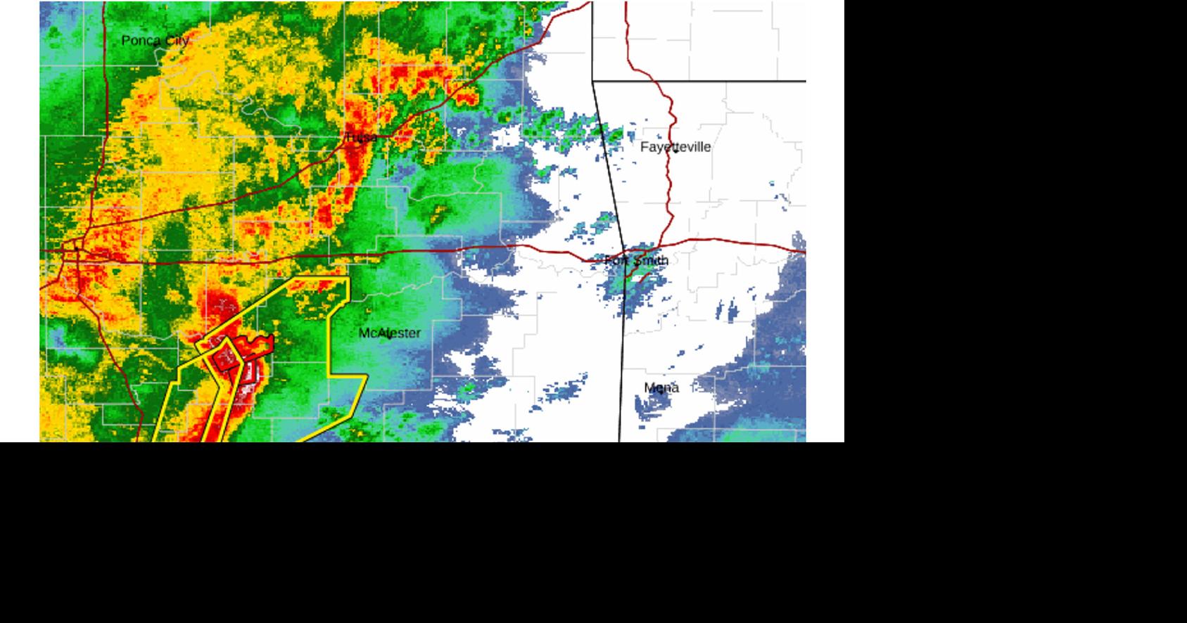 Chance of severe storm highest after 2 a.m. for Tulsa area