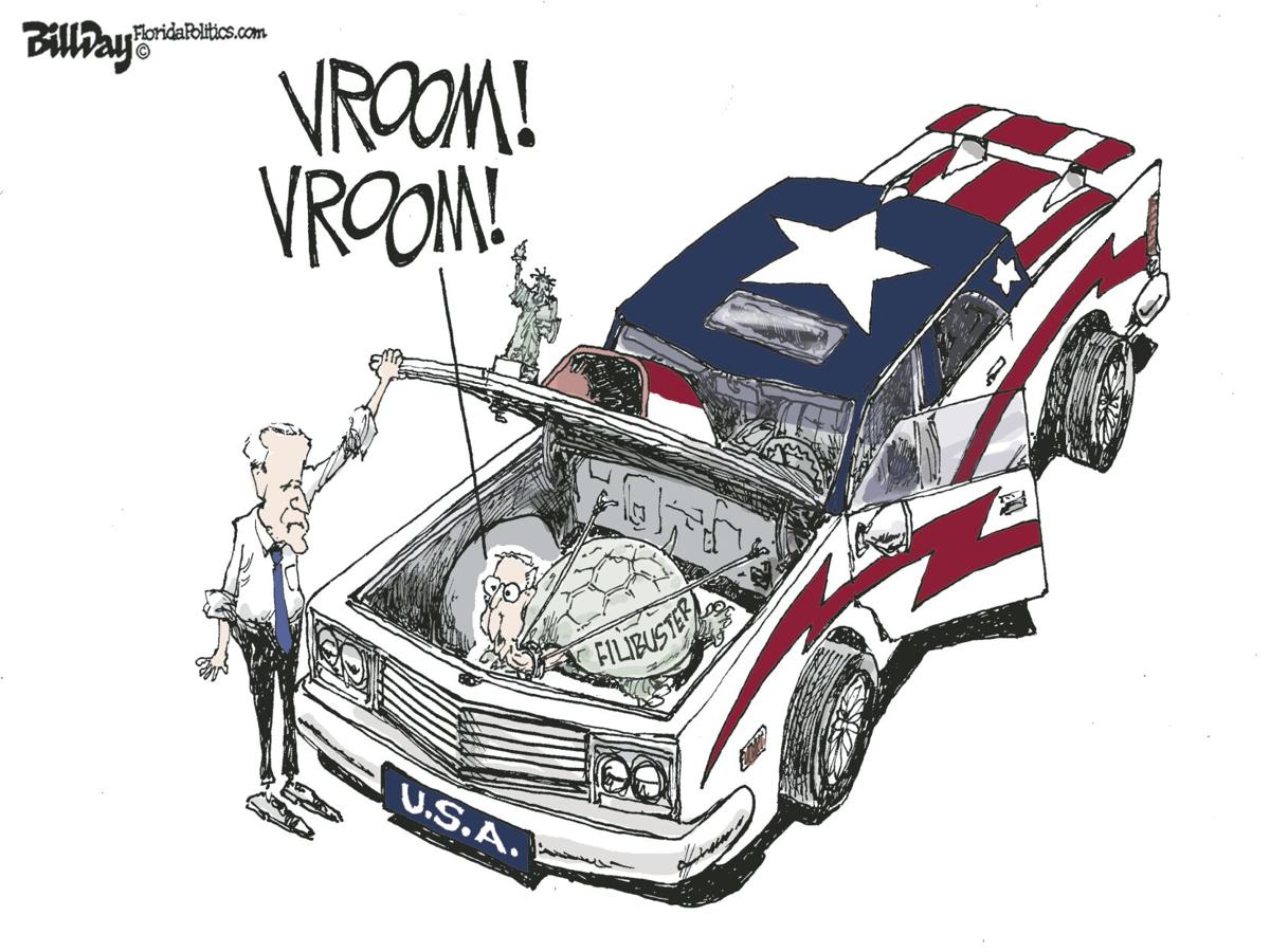 Cartoon: Filibuster Turtle