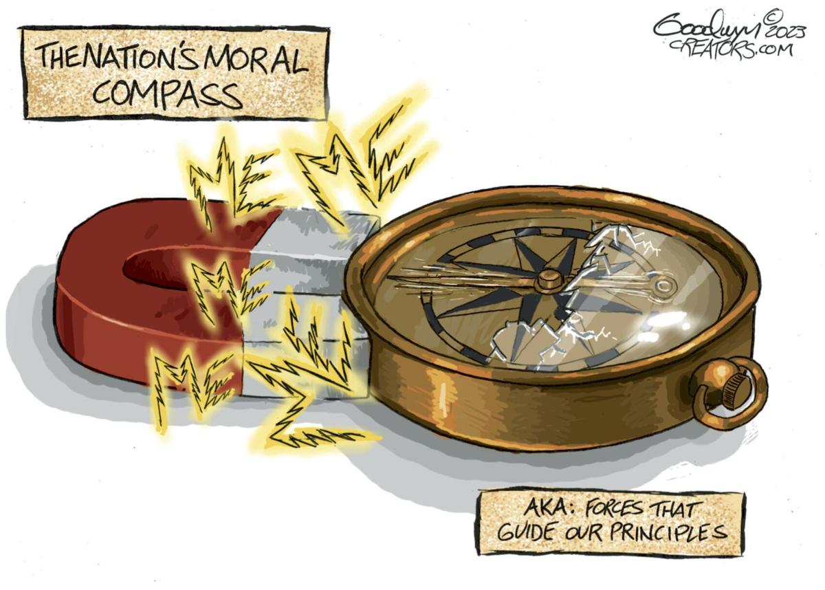 Cartoon: Moral Compass