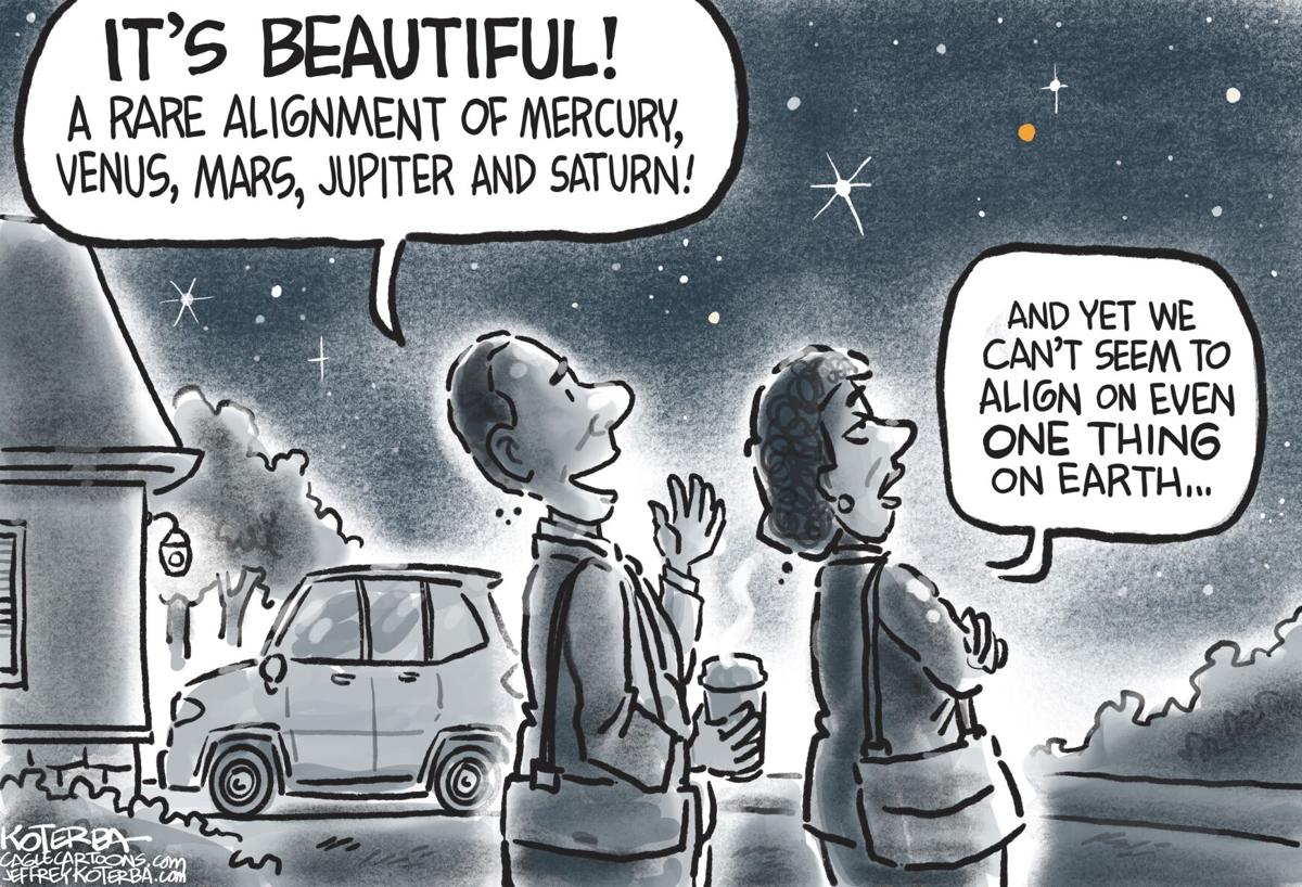 Cartoon: A Rare Alignment