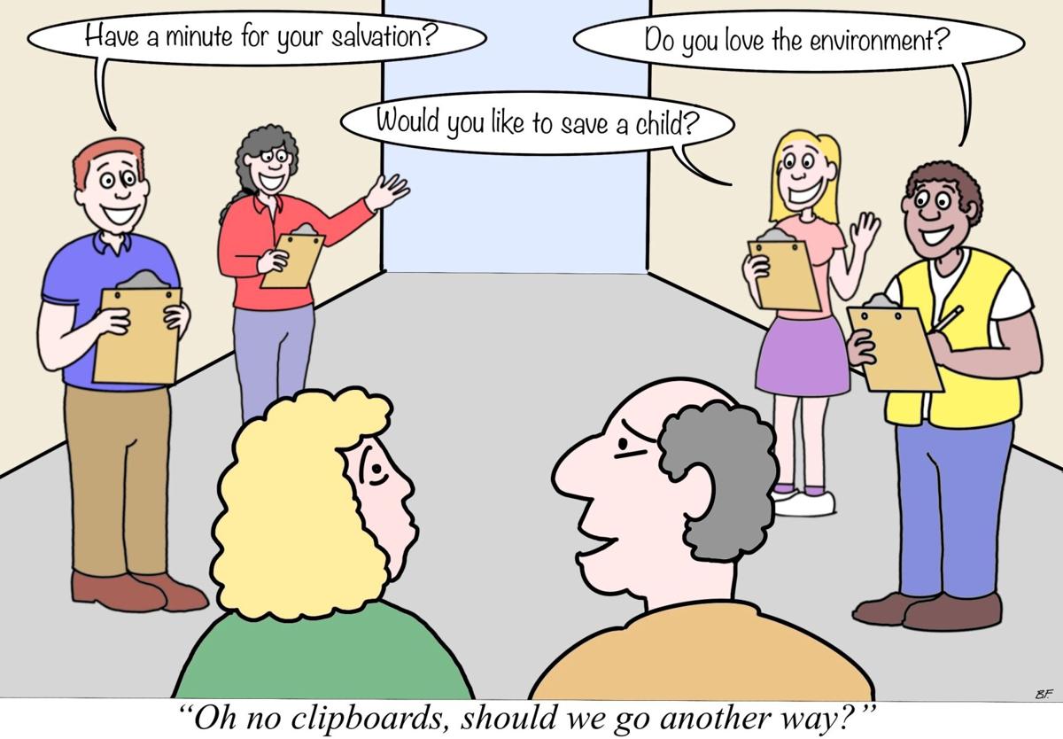 Cartoon: Attack Of The Clipboards