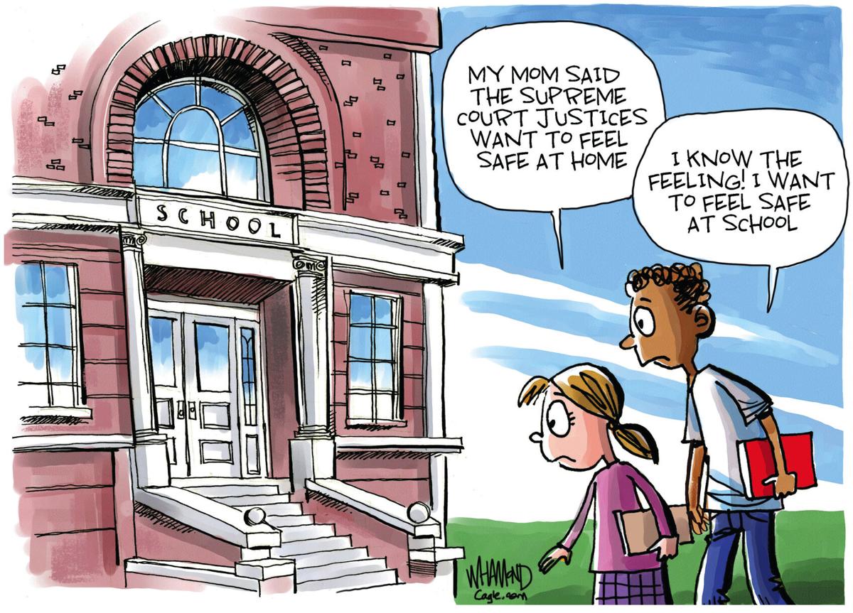 Cartoon: Feeling safe 101