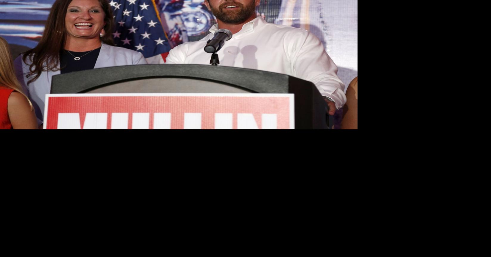 Nearing Senate nomination, Mullin sees no downside to sticking with Trump