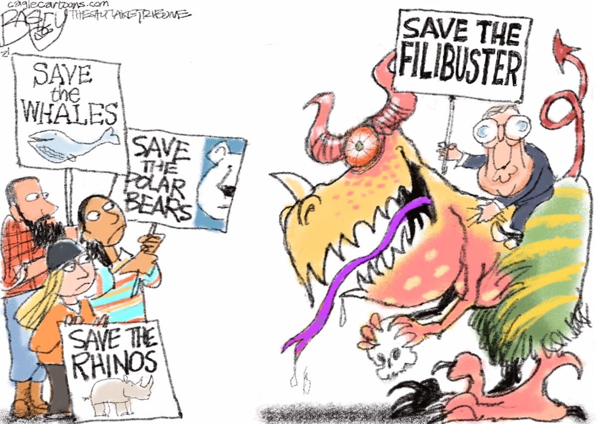 Cartoon: Filibuster Critter