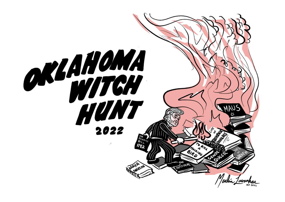 Cartoon: Oklahoma Witch Hunt