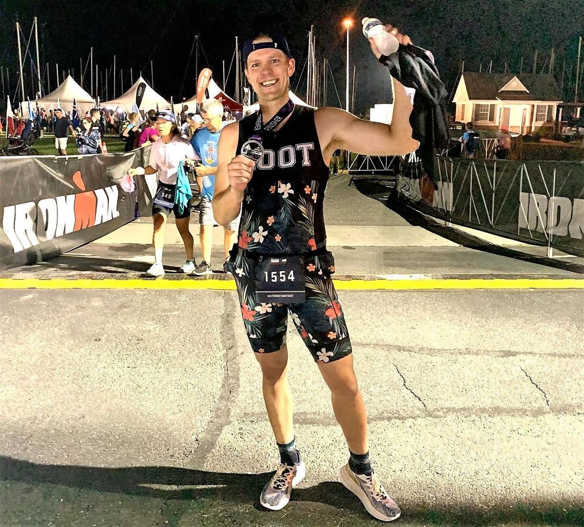 He took the long way: CPHS teacher Ben Riggs started Ironman in Tulsa ...