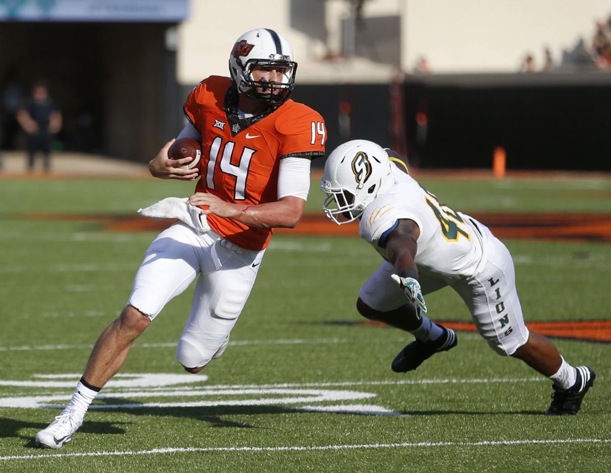 Taylor Cornelius' journey from tiny Bushland, Texas, to Oklahoma State's starting quarterback ...