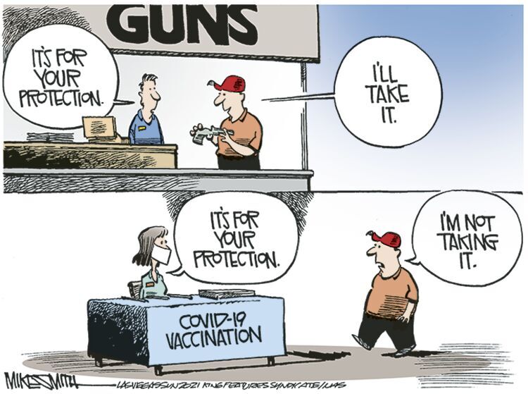 Cartoon: For Your Protection