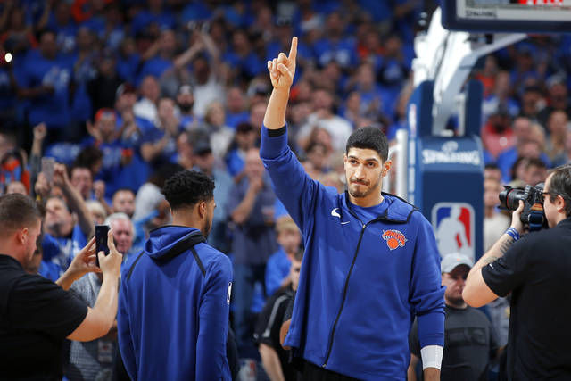Former Thunder center Enes Kanter returns as a Knick with fond memories ...