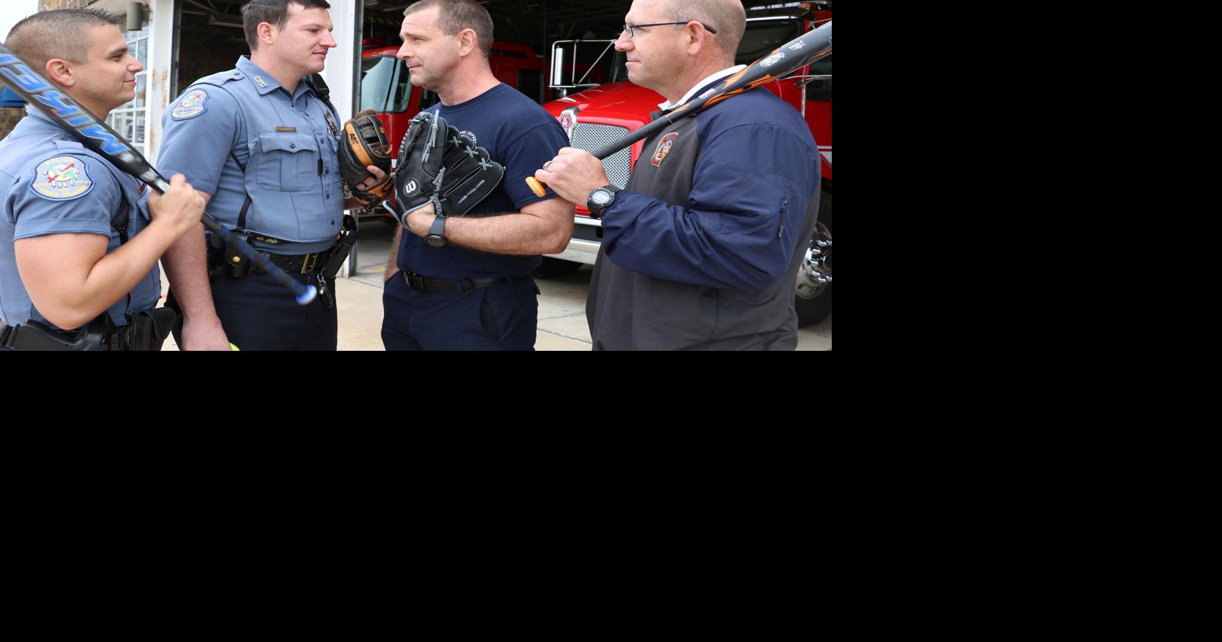 Bragging rights at stake in cops vs. firefighters softball game