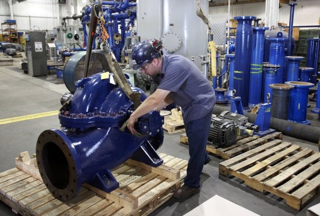 Pump manufacturer thriving after days of uncertainty