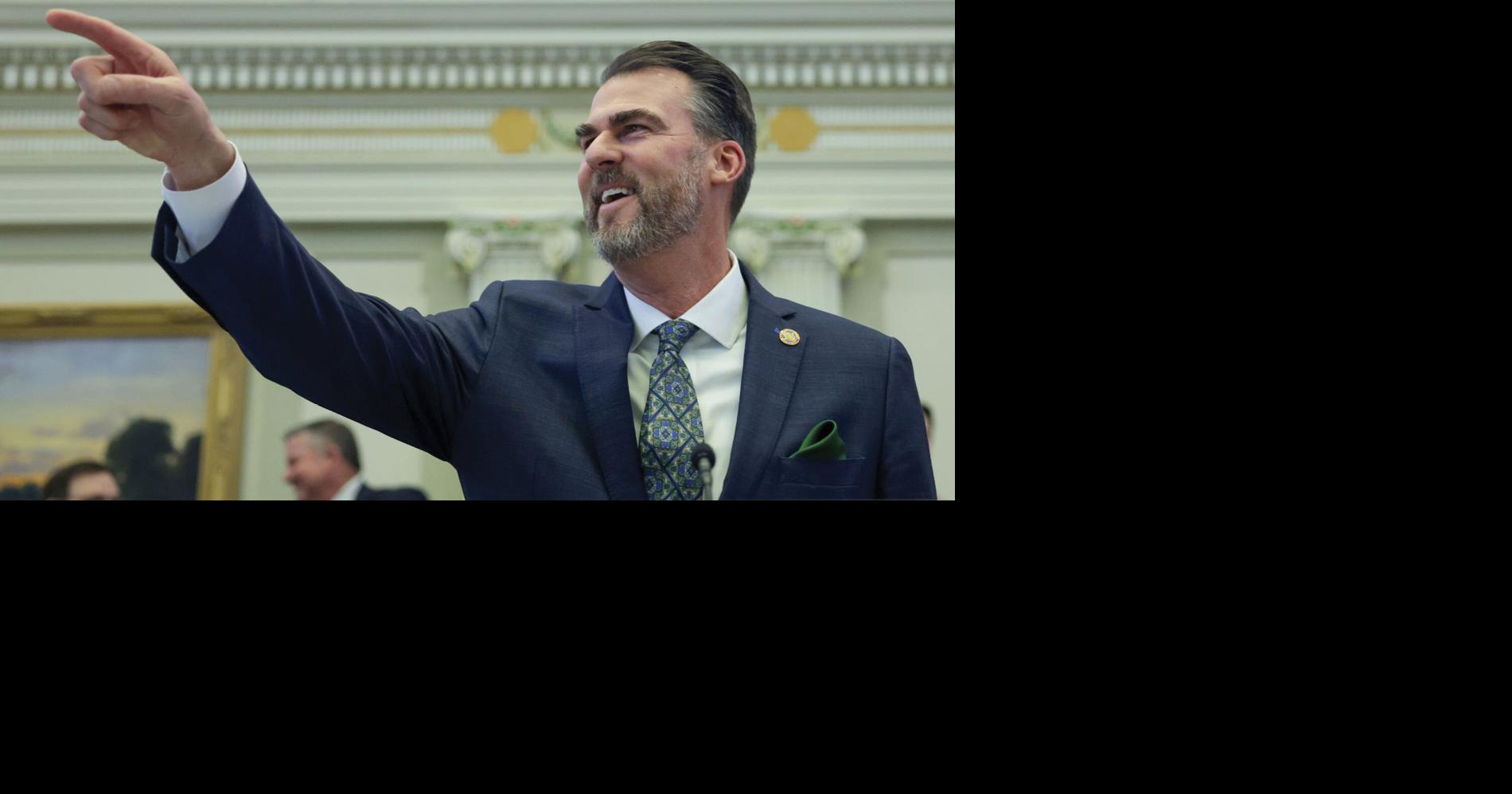 Stitt vaunts George Kaiser Family Foundation to US governors