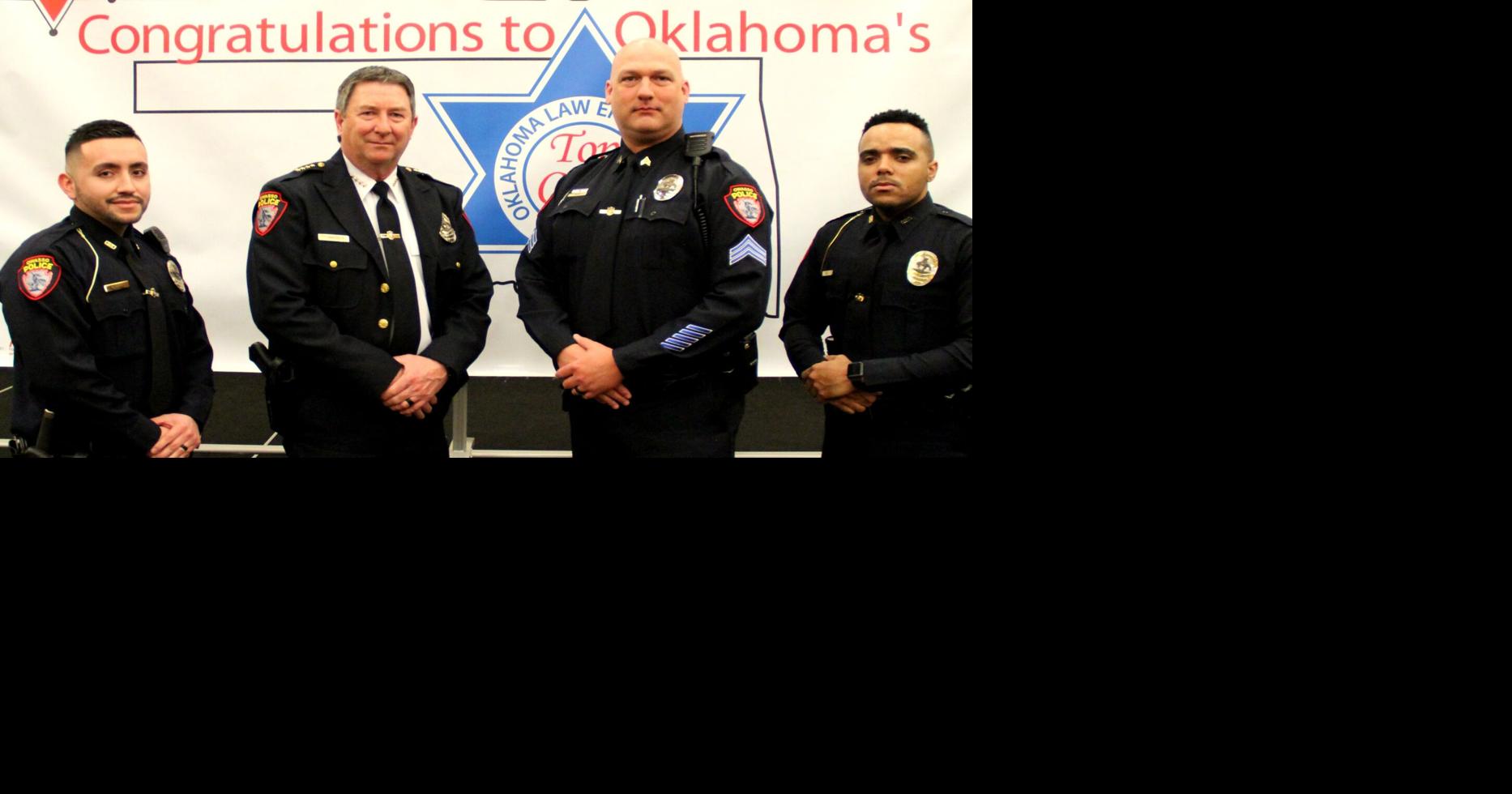 Five Owasso police officers honored at 2023 Buckledown Awards