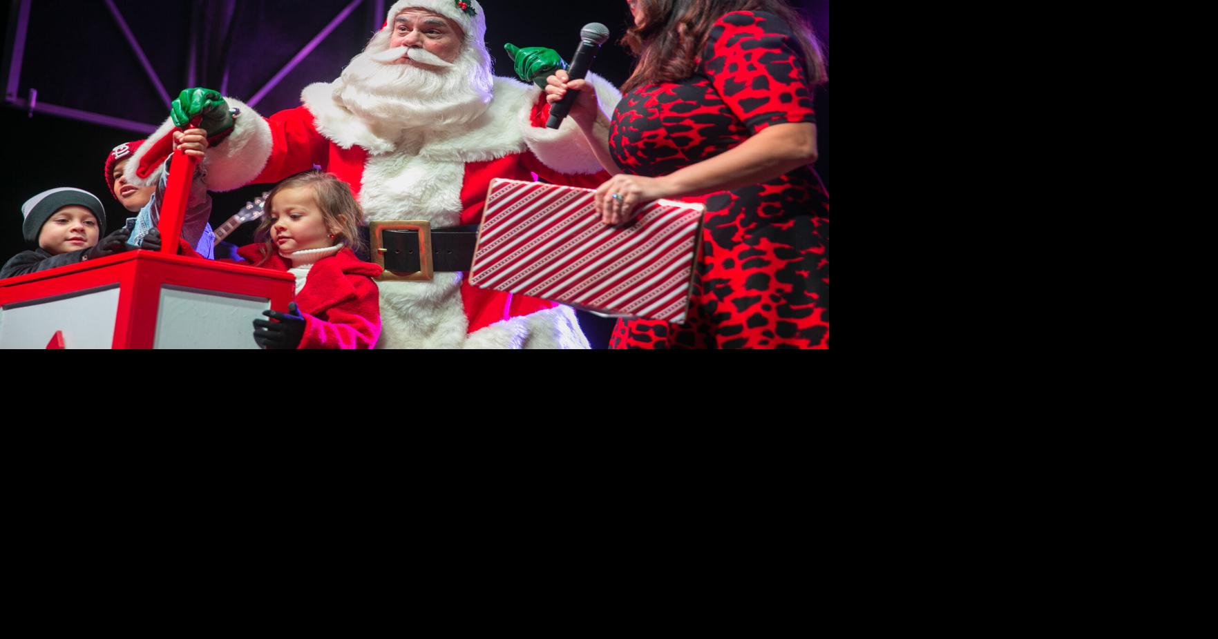 Photos: Santa Claus visits Tulsa for Lights On Utica Square