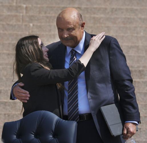 Richard Glossip supporters, including Dr. Phil, rally at state Capitol