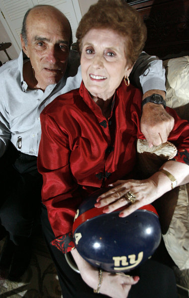 Kicker's wife remembers super years