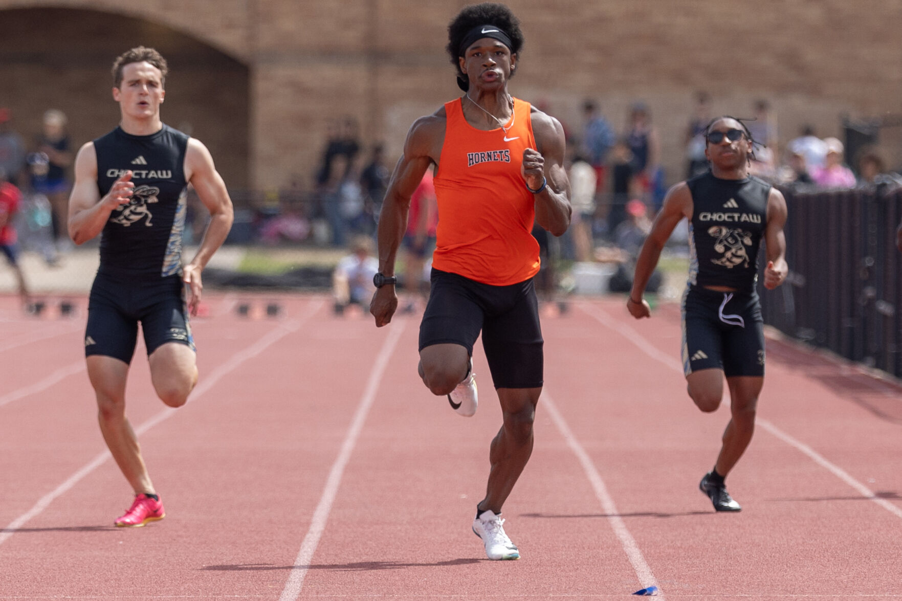Booker T.'s Kyler Brown eyes repeat as 5A track champion