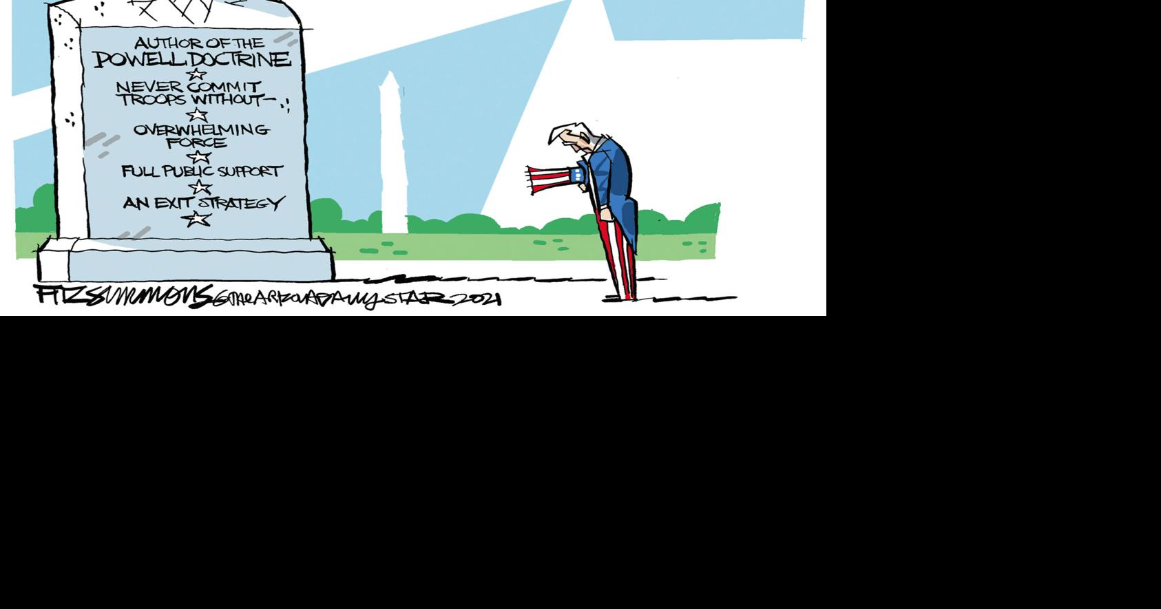 Cartoon: Colin Powell