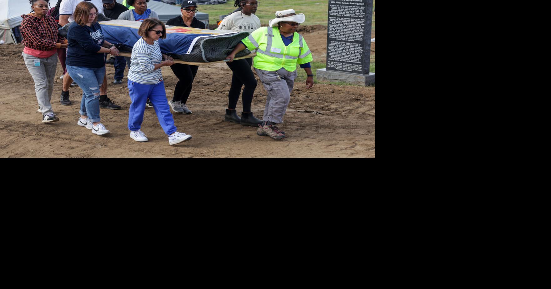 Tulsa Race Massacre graves search finds new gunshot victim