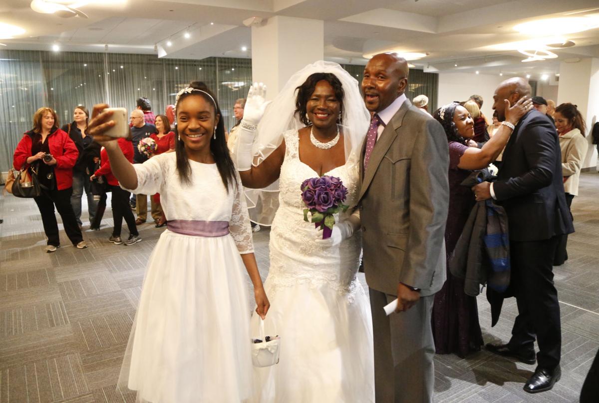 Photo gallery: Couples ring in new year with group wedding | Latest ...