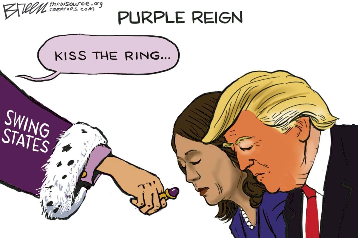 Cartoon: Purple Reign