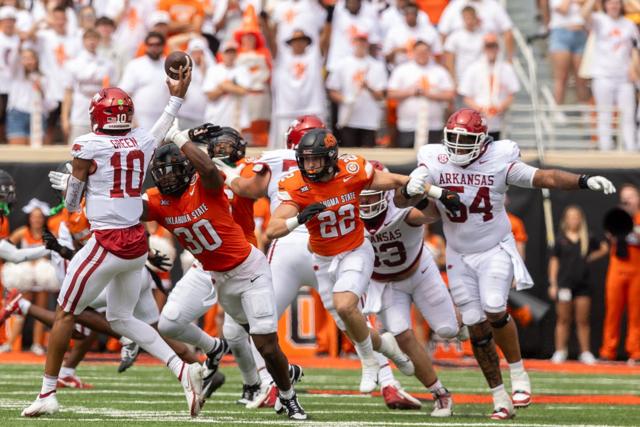 Collin Oliver is the Christian McCaffrey for OSU defense