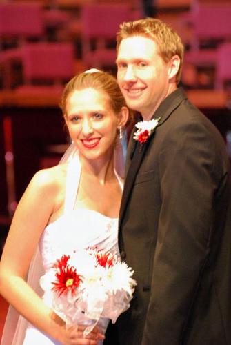 Gerber, Waterman exchange vows