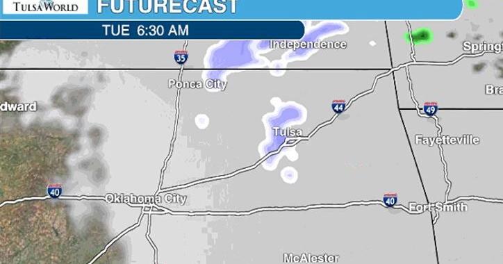 Video: Updated winter storm forecast for Tulsa area