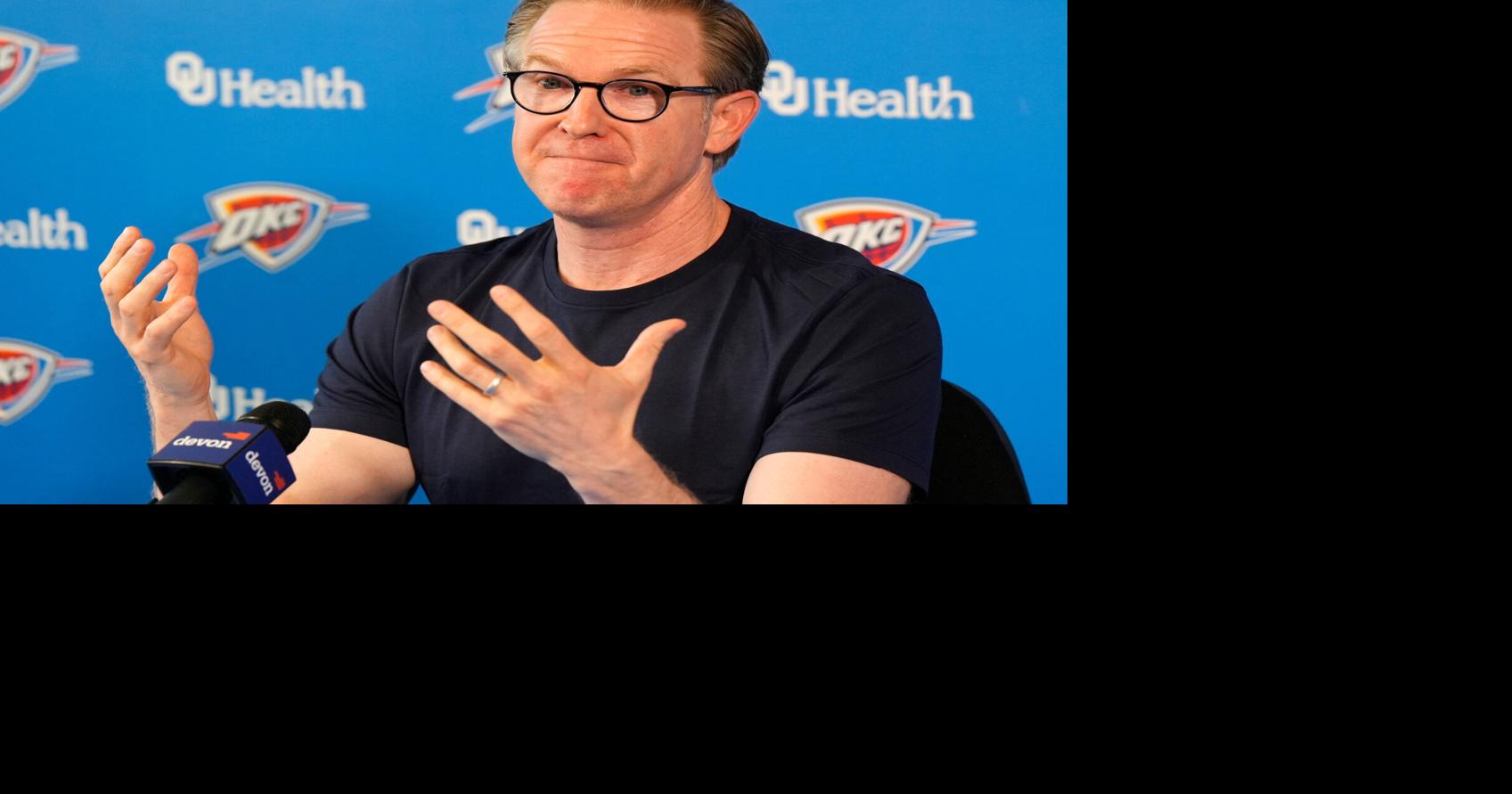Thunder general manager Sam Presti comes to SGA's defense