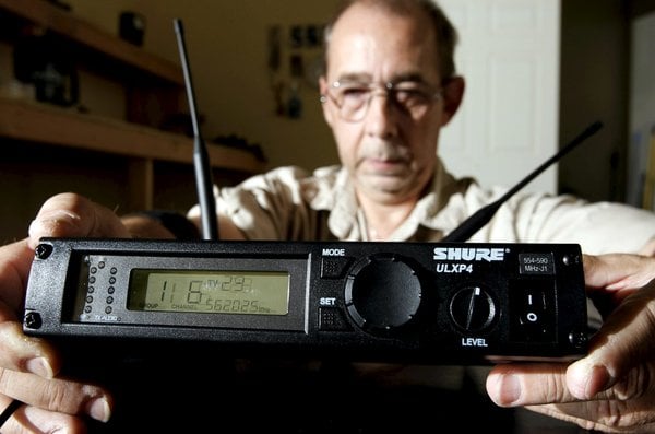 Wireless mike ban hits churches
