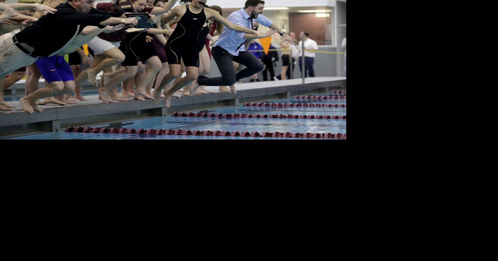 High school swimming: Jenks pulls off double 6A state championships