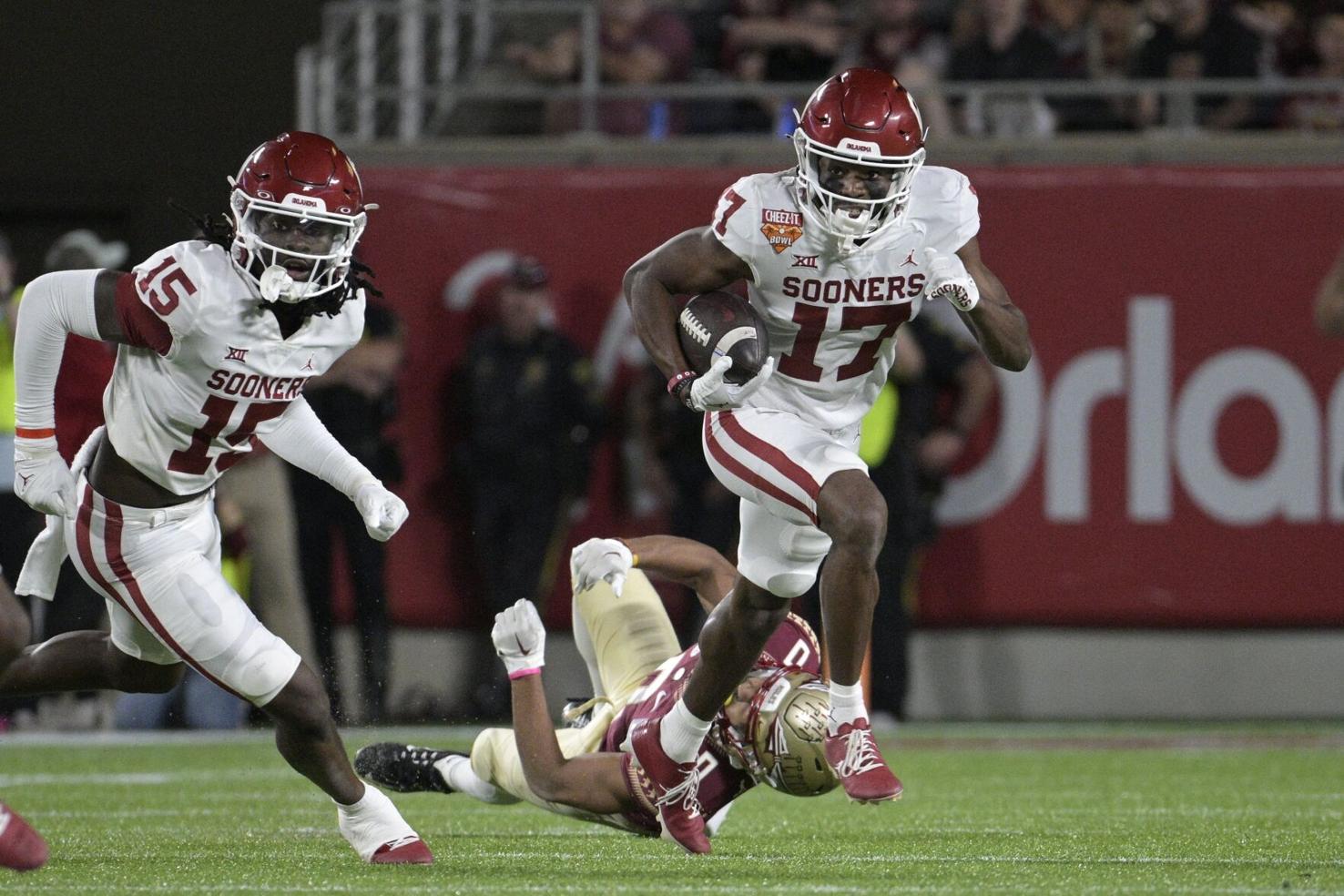 Oklahoma's Marvin Mims announces decision to enter 2023 NFL Draft