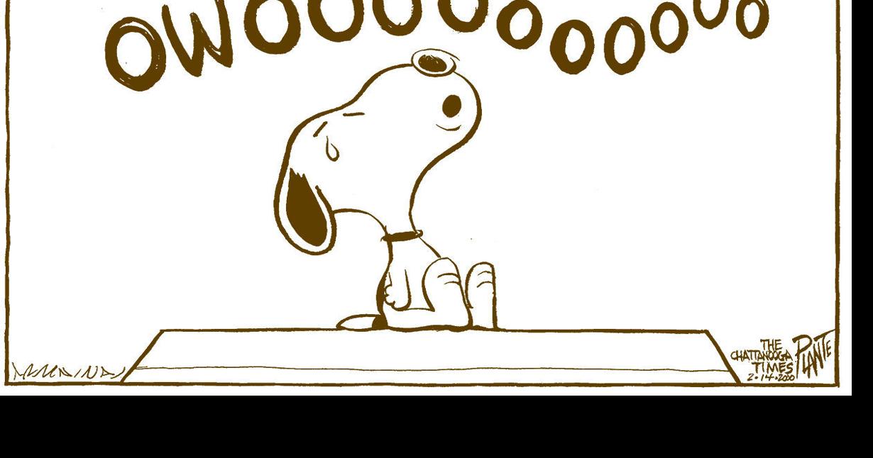 Throwback Toonsday: Snoopy cries
