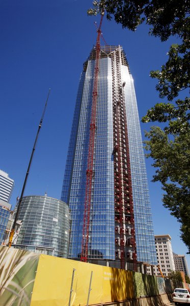 New Devon tower reaches milestone