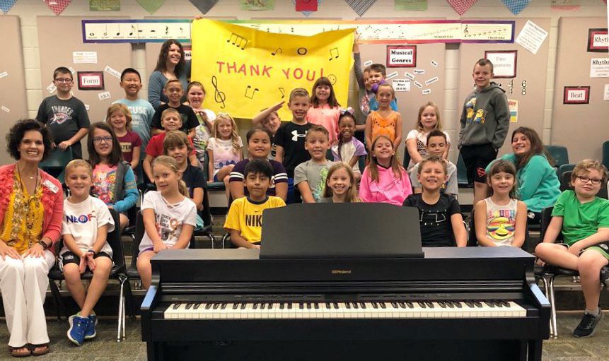 Barnes Elementary to improve music, media offerings with Cox Charities ...