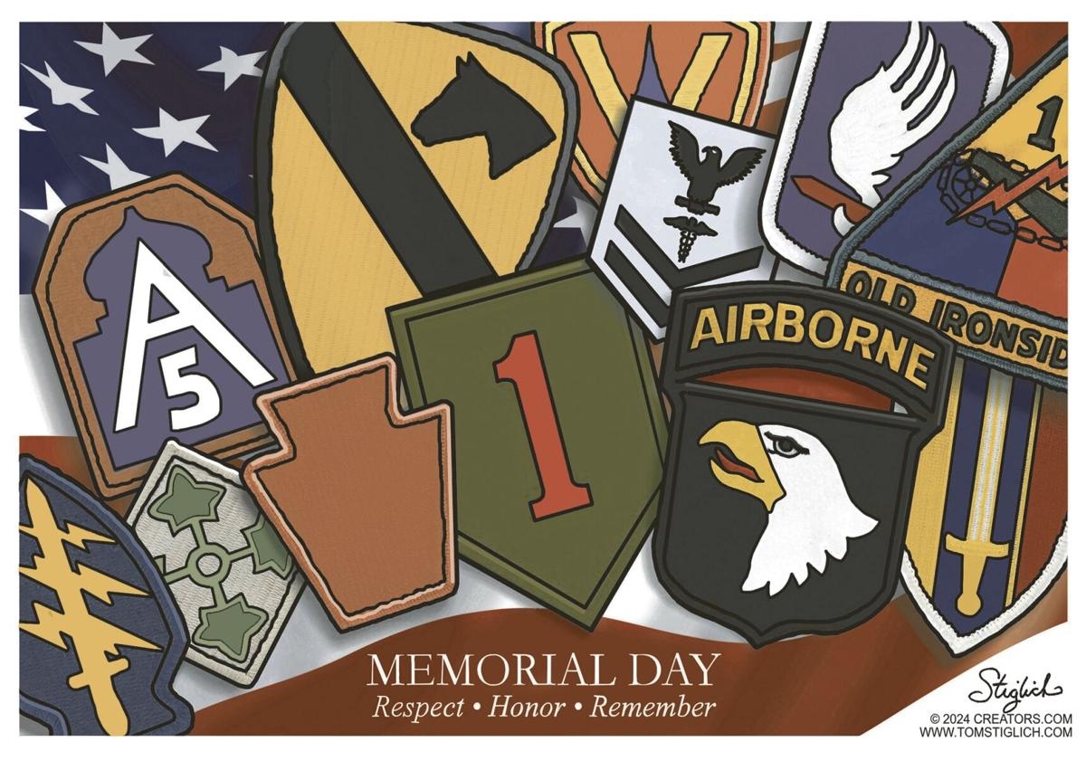 Cartoon: Respect, Honor, Remember