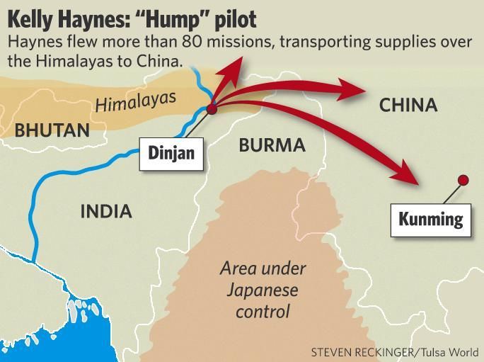 World War II veterans remember: Pilot Kelly Haynes braved 'the Hump' to ...