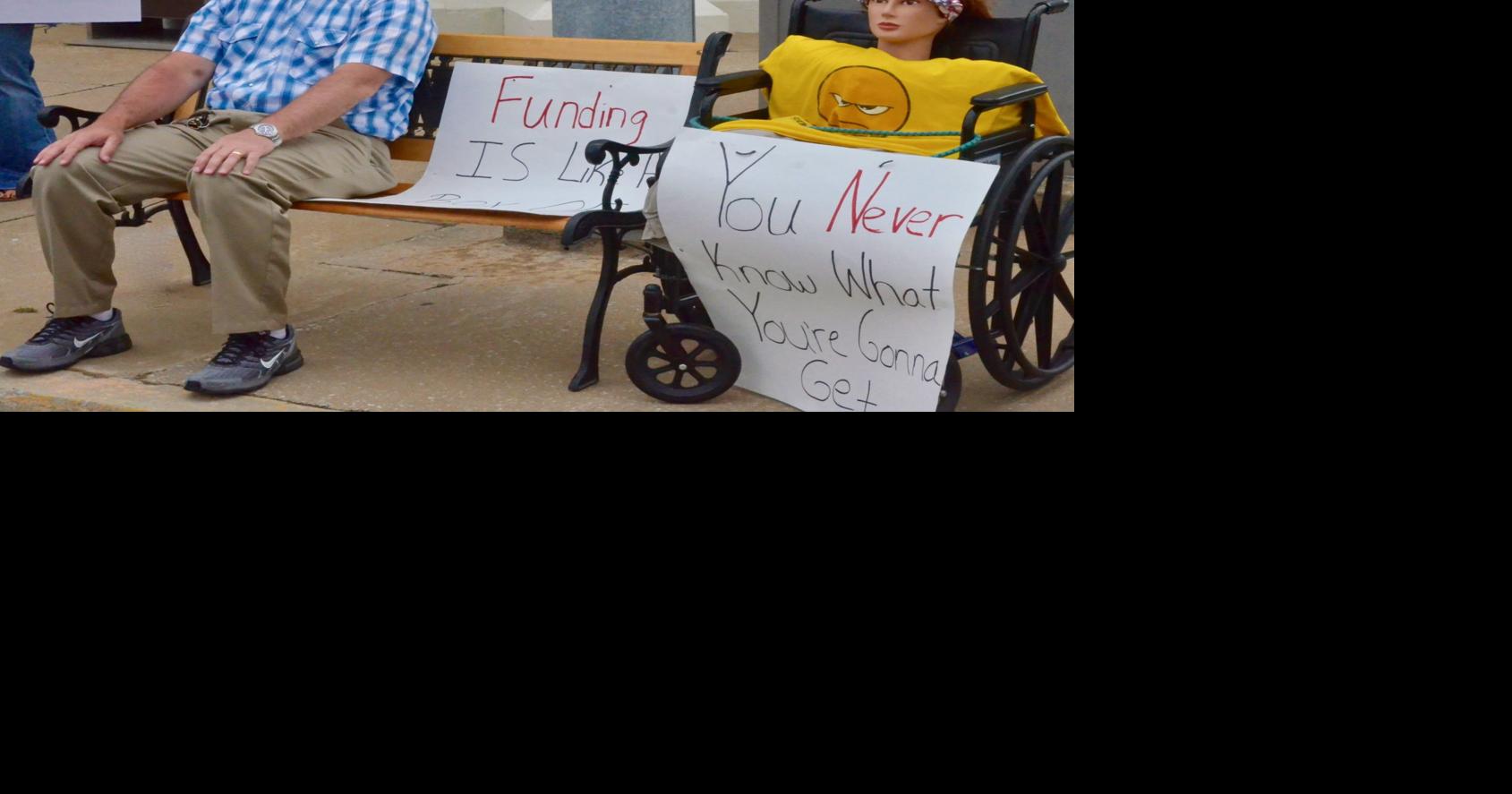 Forrest Gump portrayed by middle school principal