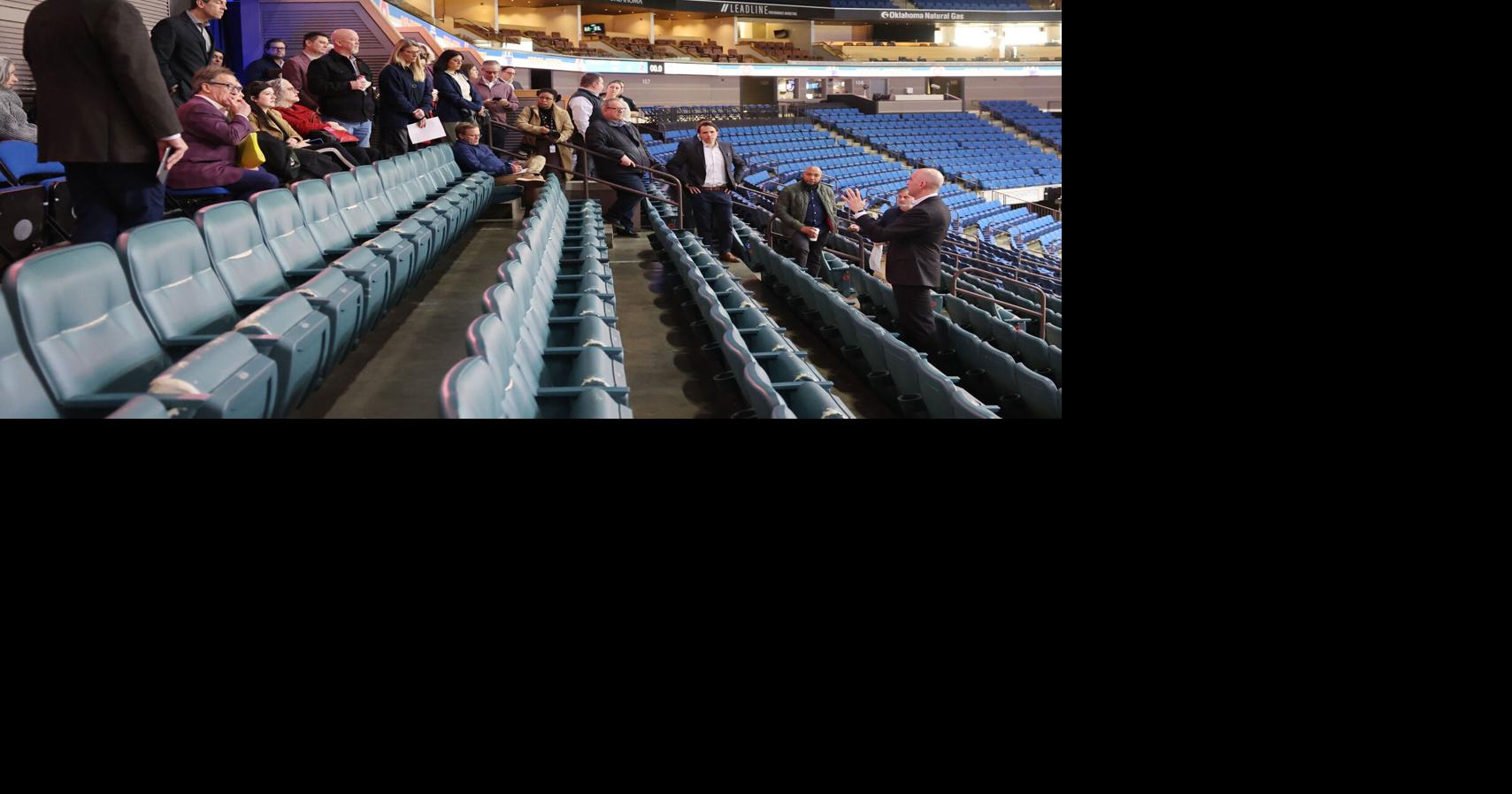 City councilors tour BOK Center, Arvest Convention Center to assess needs