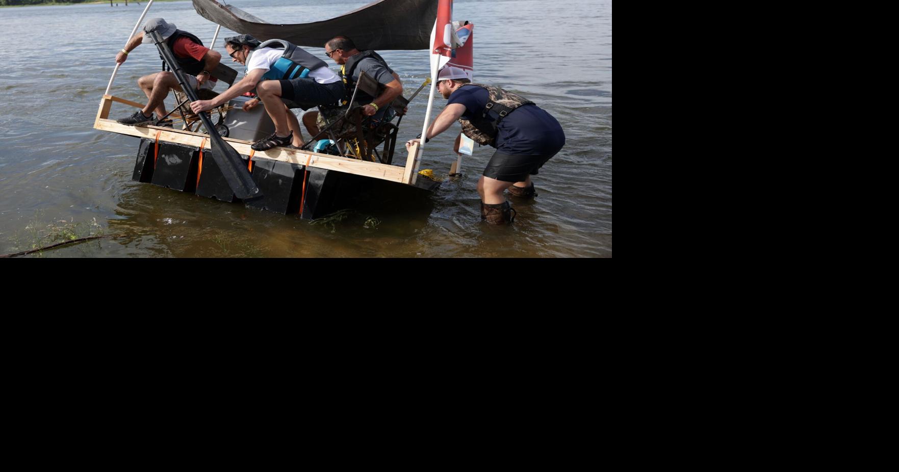 Tulsa's Great Raft Race returns amid big crowds