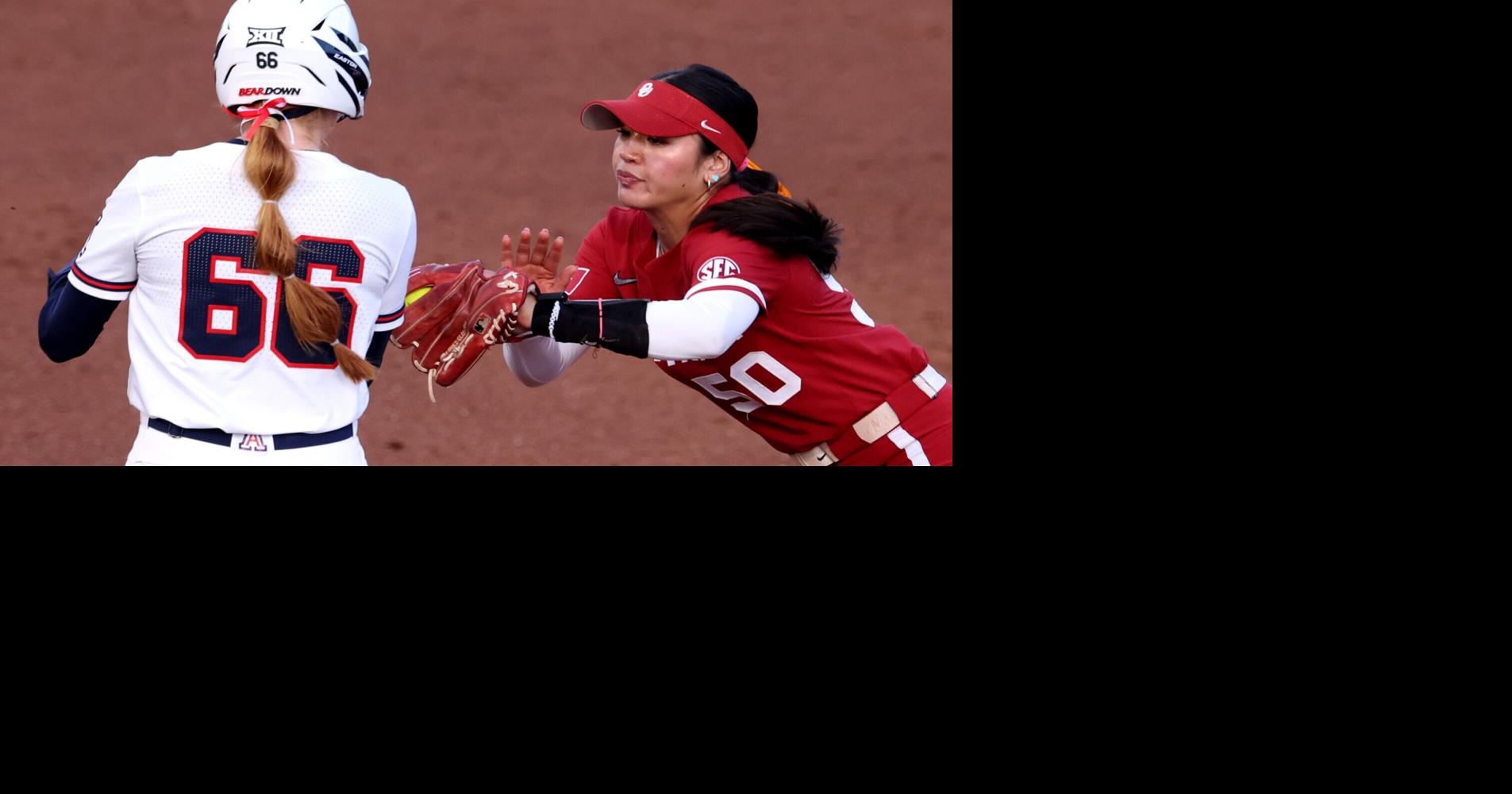 OU softball shows fight to go 3-1 on weekend in Arizona