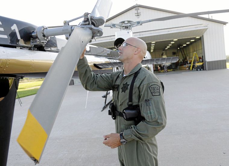 Tulsa Police Departments New Helicopter Takes Flight Crime And Courts